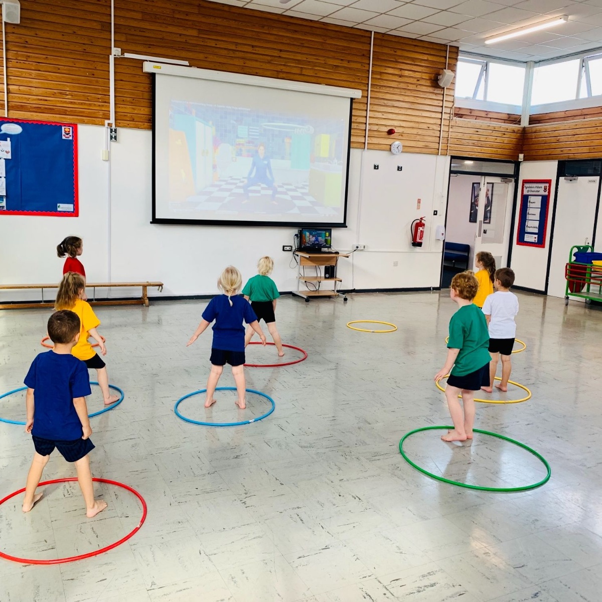 First PE Lesson for EYFS - Tyndale Primary School