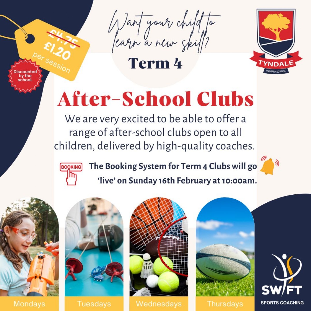 Term 4 Clubs - Tyndale Primary School