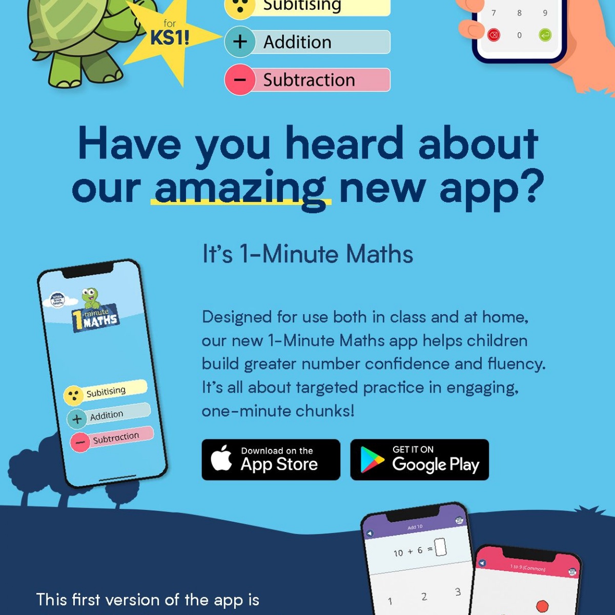 1-Minute Maths App - Tyndale Primary School