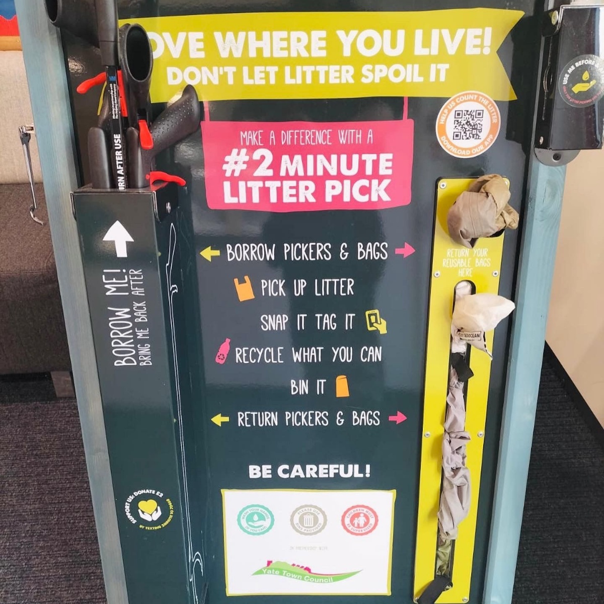 Litter Pick Board - Tyndale Primary School
