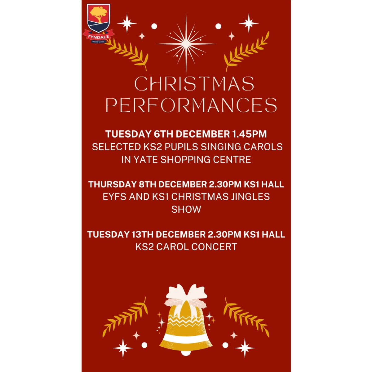 Christmas Performances - Tyndale Primary School